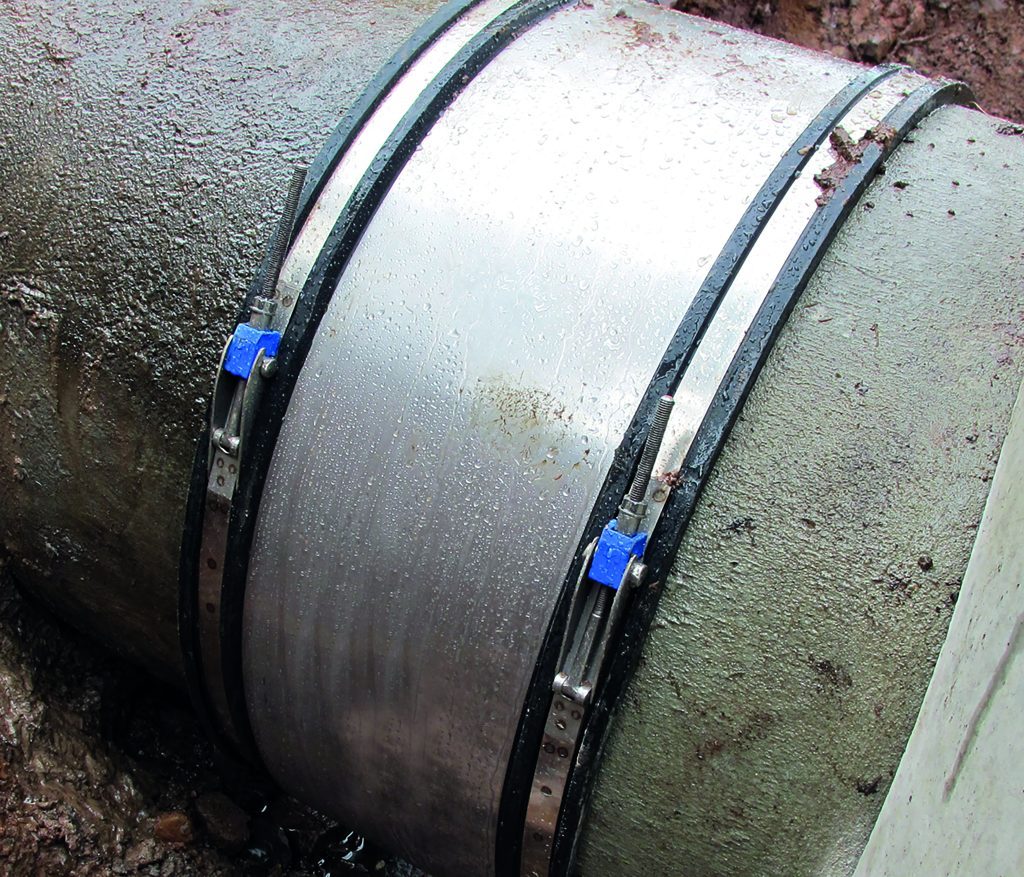 Fernco Shear Band Large Pipe Couplers - Hygrade Water New Zealand