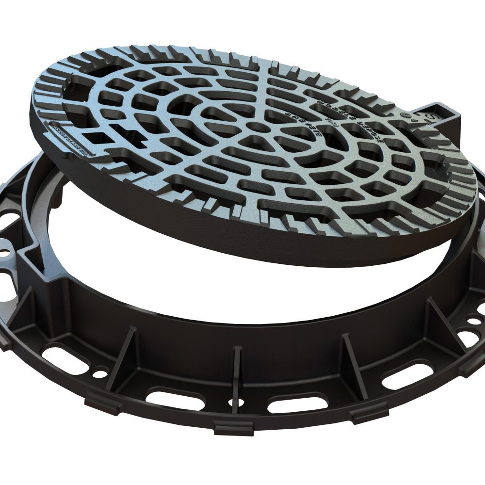 SOLO 600mm F900 Hinged Covers & Grates - Hygrade Water New Zealand